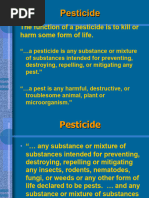 Insecticide Names and Classifications | PDF | Toxicants | Toxicology