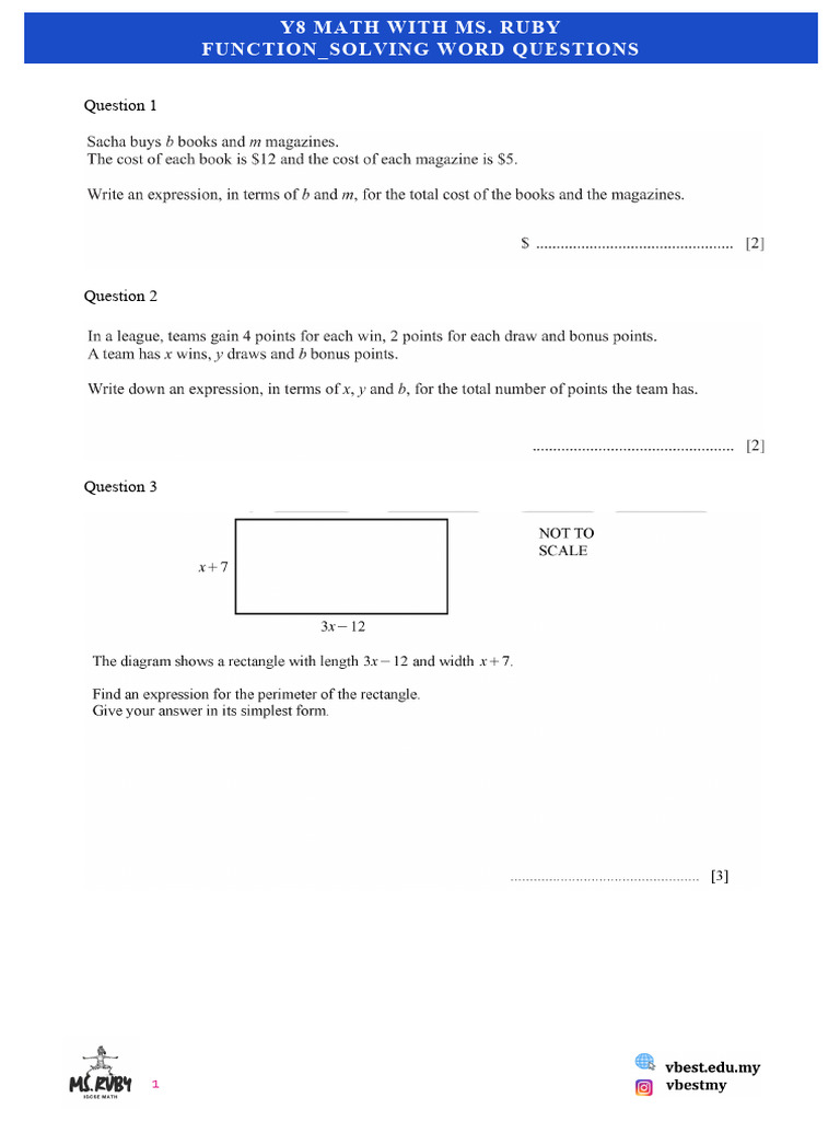 11 Graph - Functions Word Question | PDF