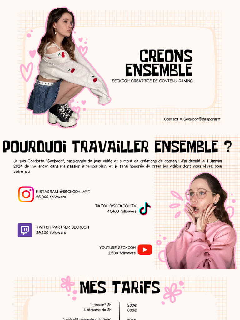 Seckooh SW Tarifs | PDF