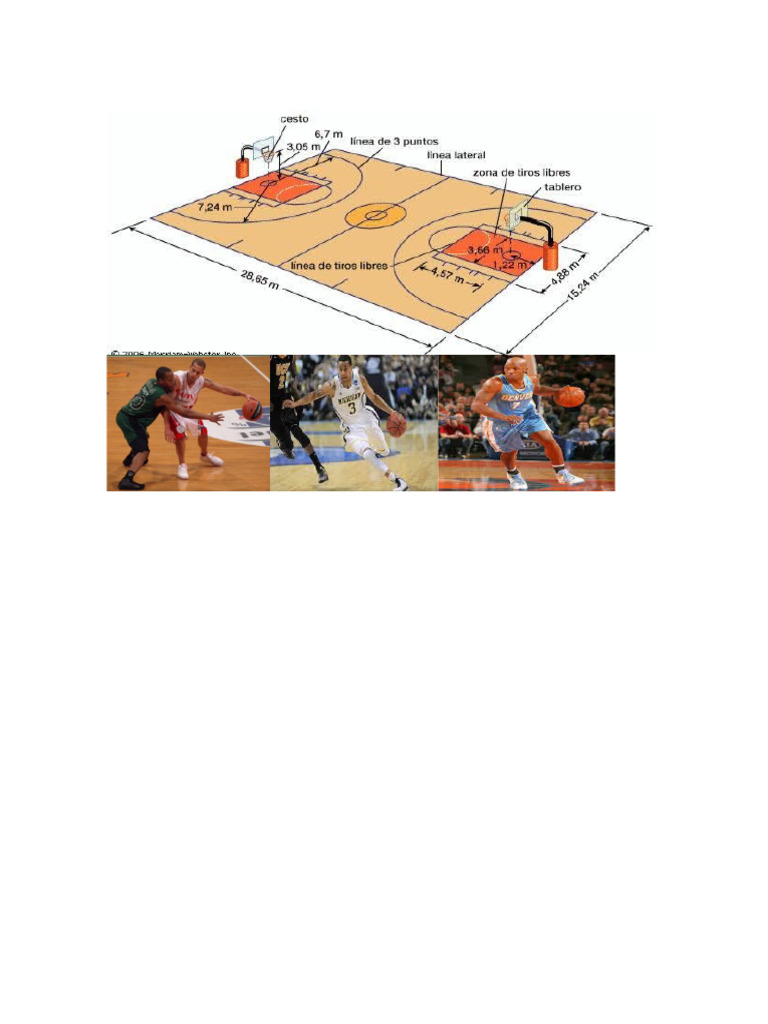 Campo de Juego de Baloncesto | PDF