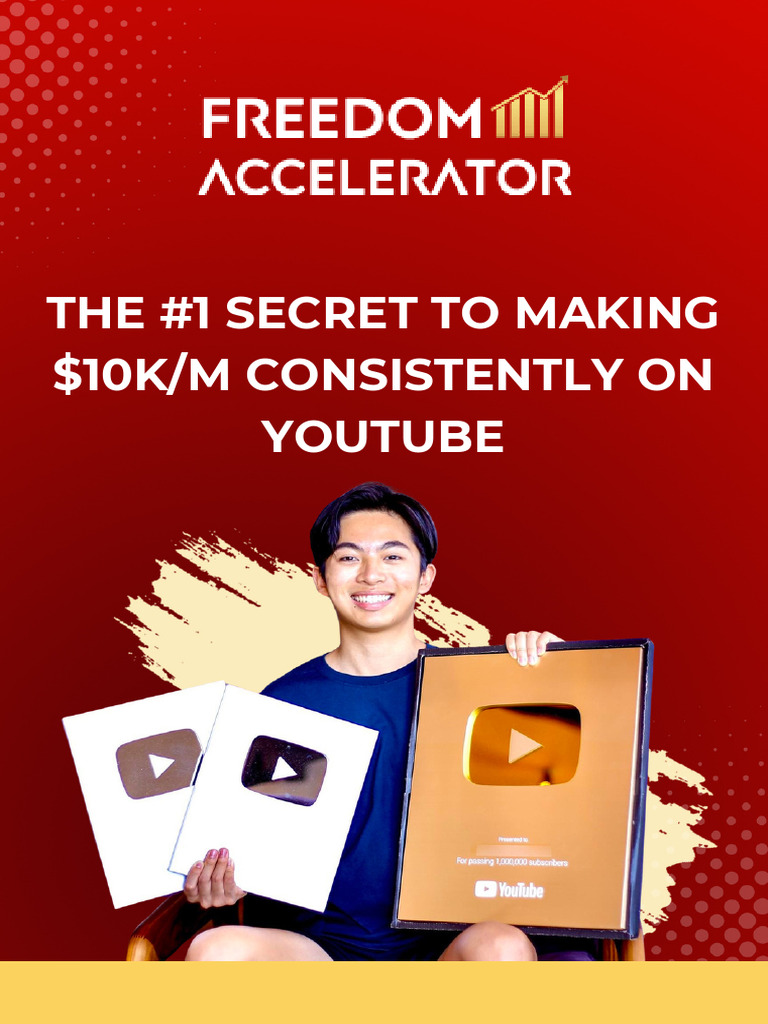 The #1 Secret To Makinbg $10km Consistently On YouTube | PDF