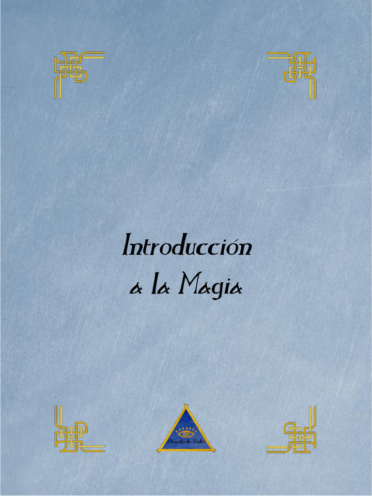 Clase 1 - Introduccion A La Magia | PDF | Importar | Universo