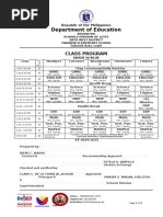 School Masterlist Template | PDF