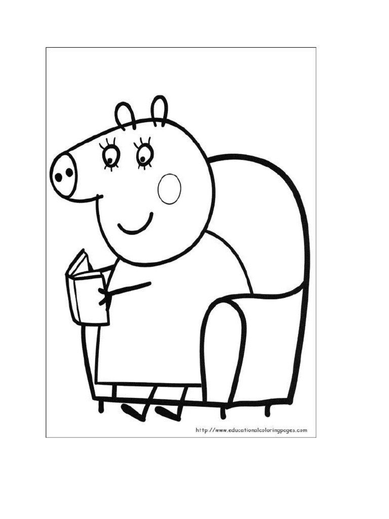 Peppa Pig Coloring Book | PDF