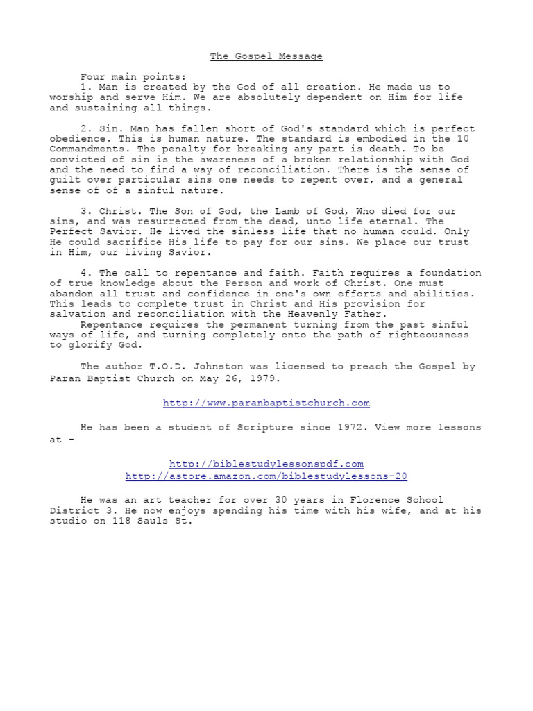 Understanding the Plan of Salvation | PDF