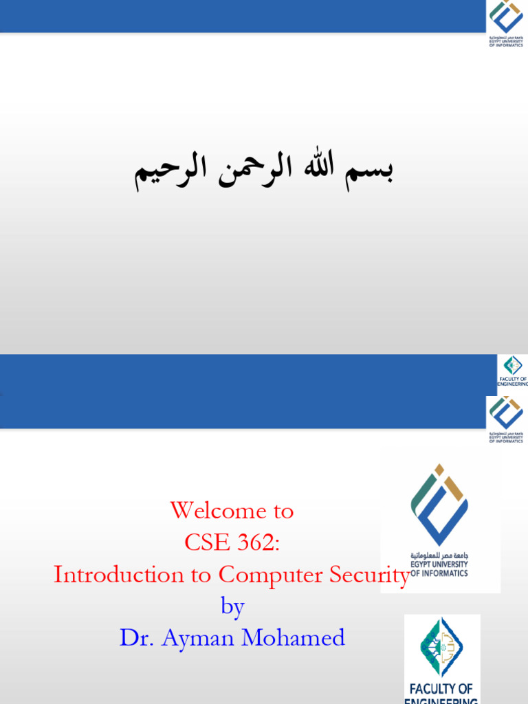 10 DR Ayman CSE 362 Lecture 10 | PDF | Discrete Mathematics | Arithmetic