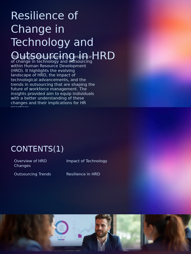 Resilience of Change in Techn | PDF | Outsourcing | Social Psychology