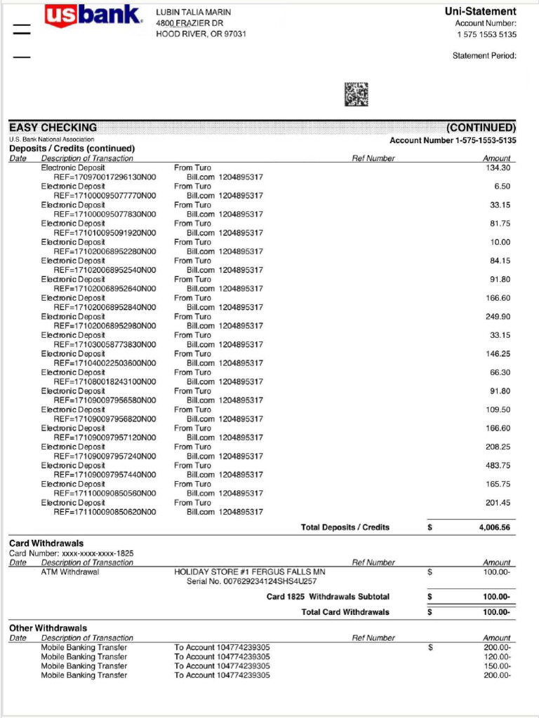 page 2 us bank | PDF | Banks | Services (Economics)