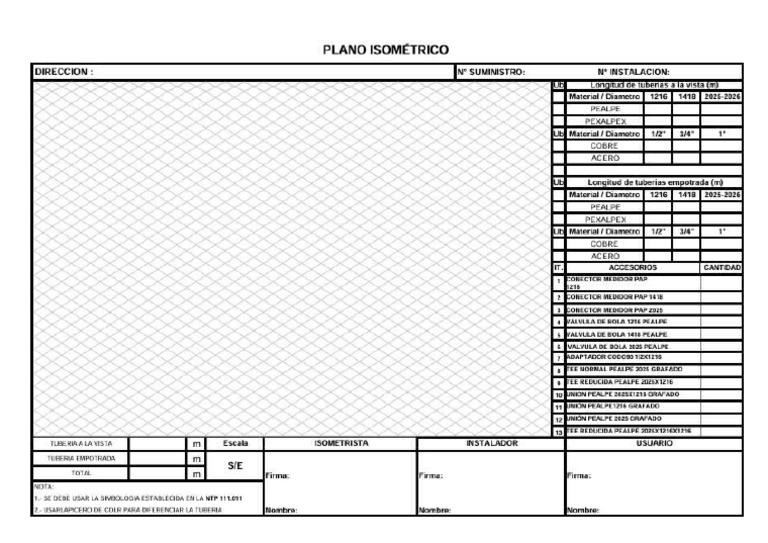 Isometrico Oficial | PDF