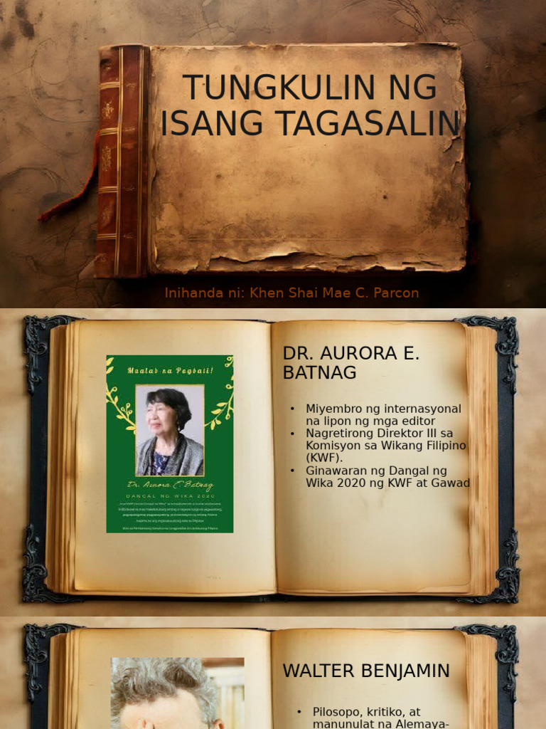 Tungkulin NG Isang Tagasalin | PDF