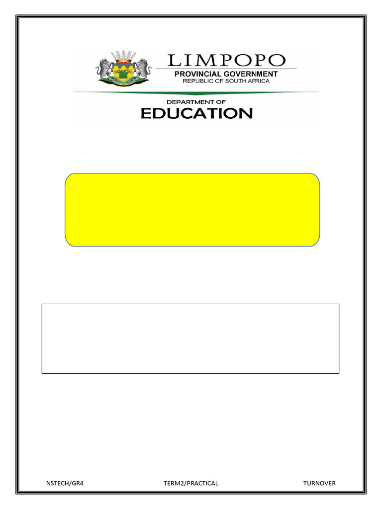 1 Grade 4 Term 2 Prac Task 2025 Eng - 250423 - 200639 | PDF | Physical Chemistry | Applied And ...