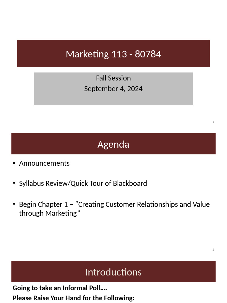 Kerin Core 2024Release PPT Ch01 ACCESS | PDF | Marketing | Market (Economics)