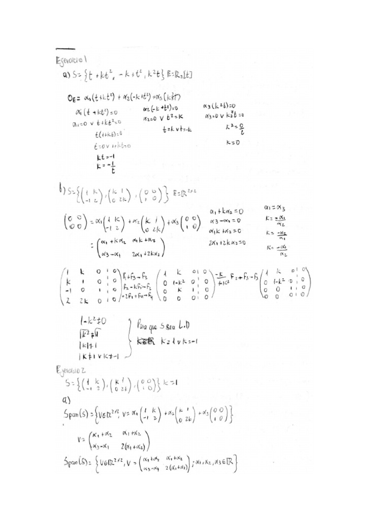 Algebra Deberes | PDF