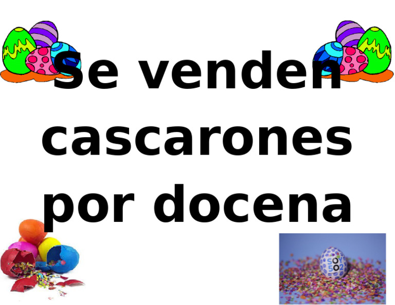 Se Venden Cascarones Por Docena | PDF