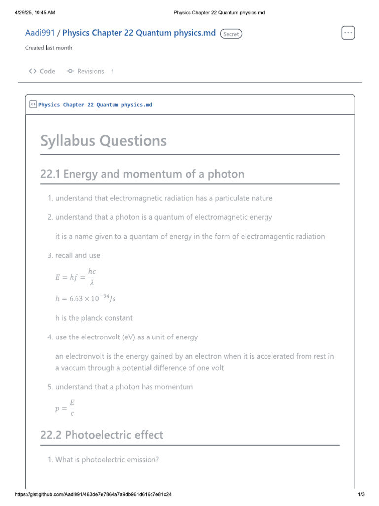 Phy 22 | PDF