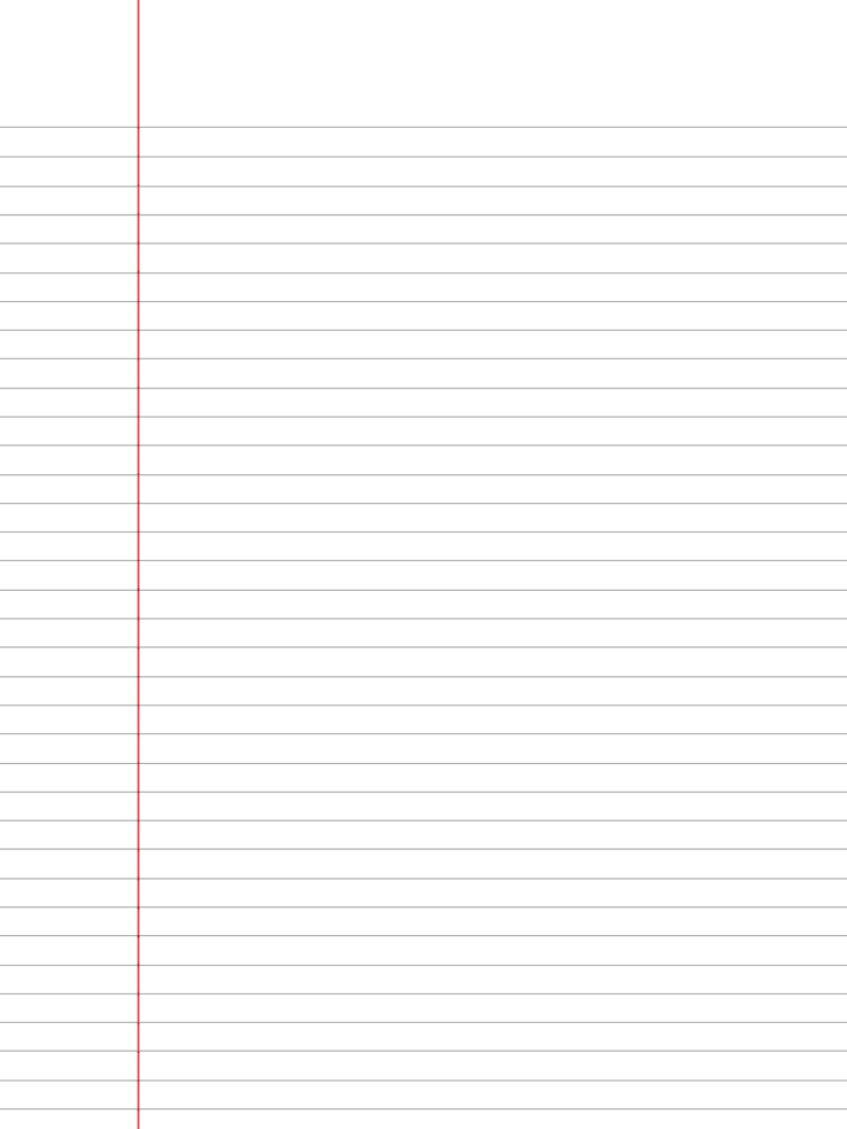 Lined Paper PDF | PDF