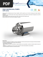 Manual For CPS Pump 1 | PDF | Pump | Bearing (Mechanical)