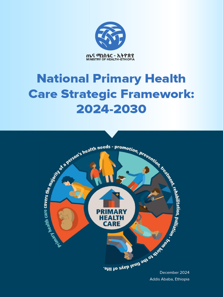 Ethiopia National PHC Framework 2024-2030 | PDF | Public Health ...