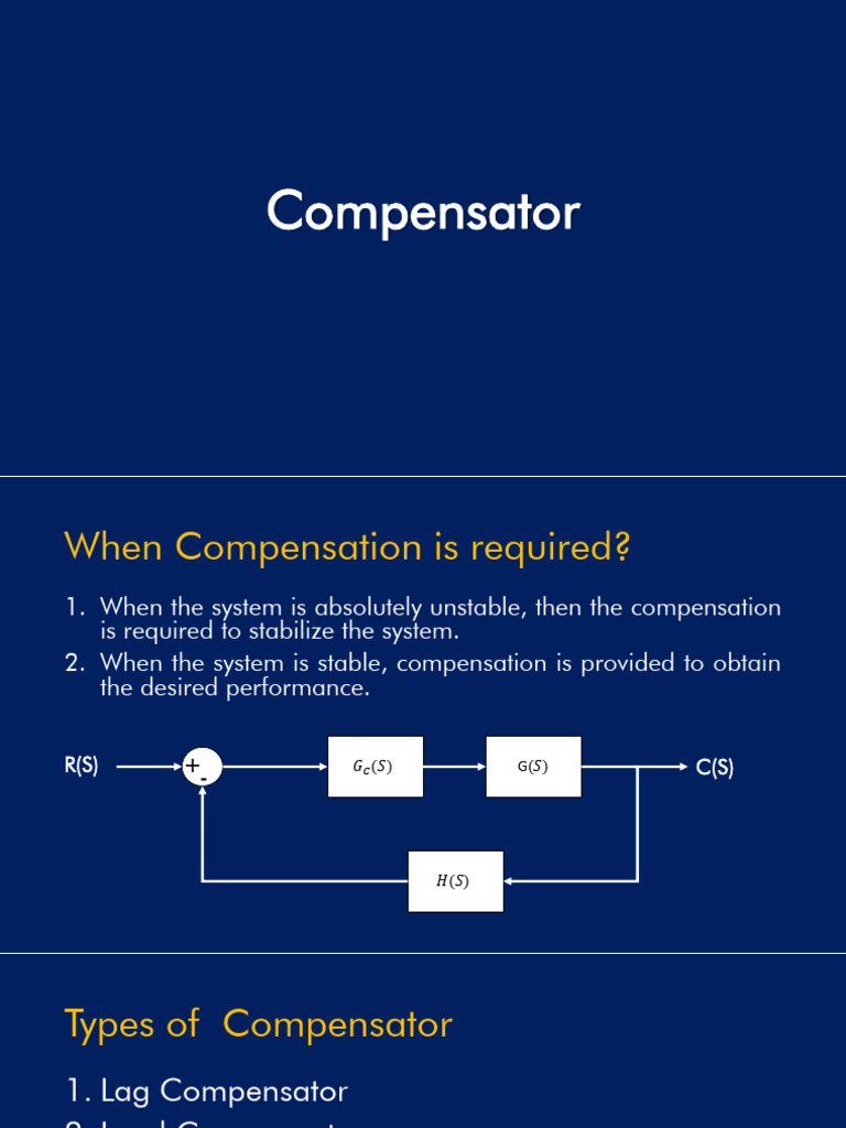 Compensator Design Using Bode Plot and Root Locus | PDF | Applied Mathematics | Control Theory