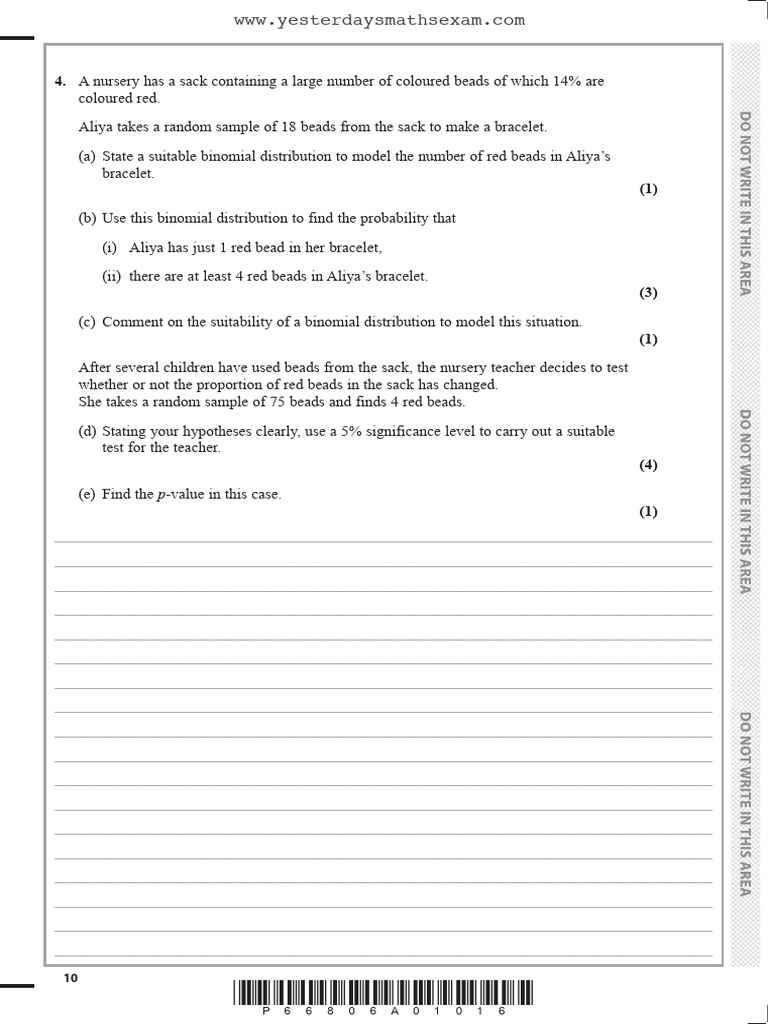 AS Binomial Distribution | PDF | Statistical Significance | P Value