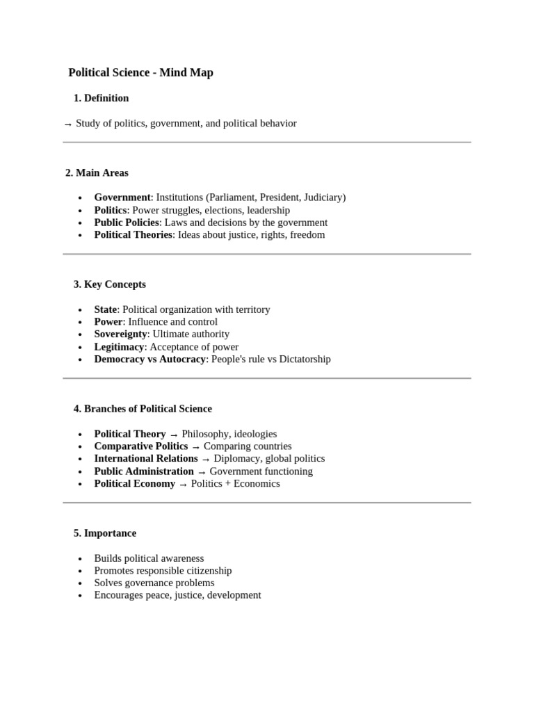 ? Political Science | PDF