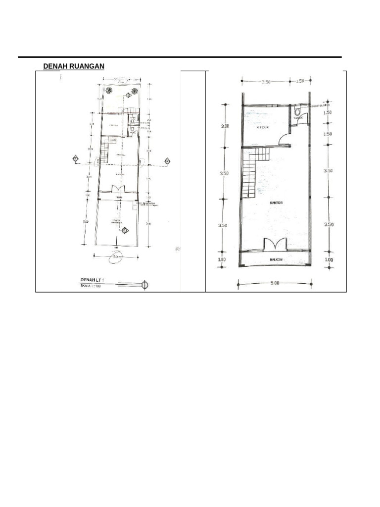 Denah Ruangan | PDF