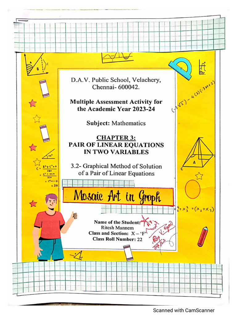 Mathematics Multiple Assessment 1 | PDF