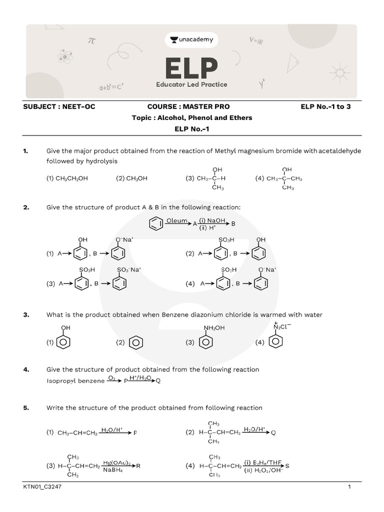 Alcohol Elp | PDF