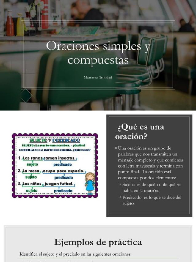 Oraciones Simples Compuestas | PDF
