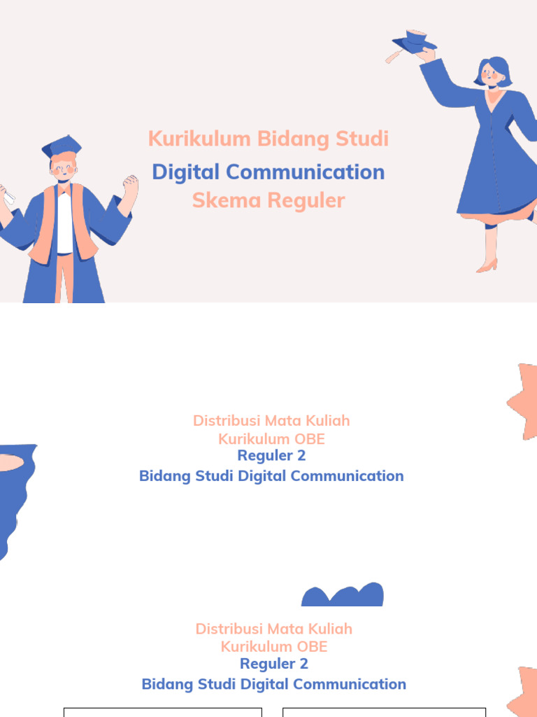 01 Distribusi MK Skema Reguler - Digital Communication (REG 2) | PDF