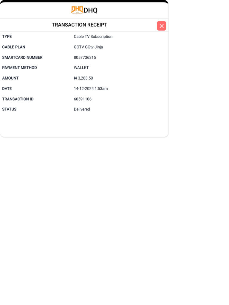Transaction Receipt | PDF