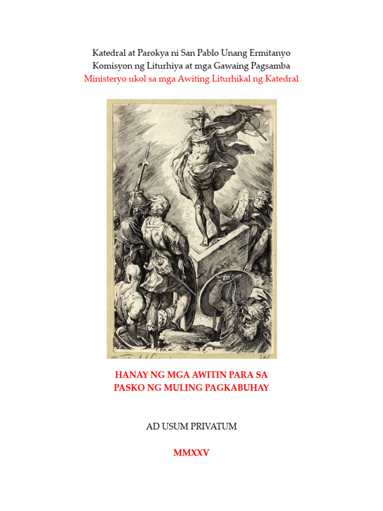 Salubong at Easter Sunday | PDF