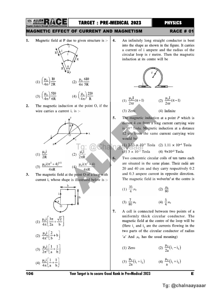 Magnetic Eff of Ec | PDF