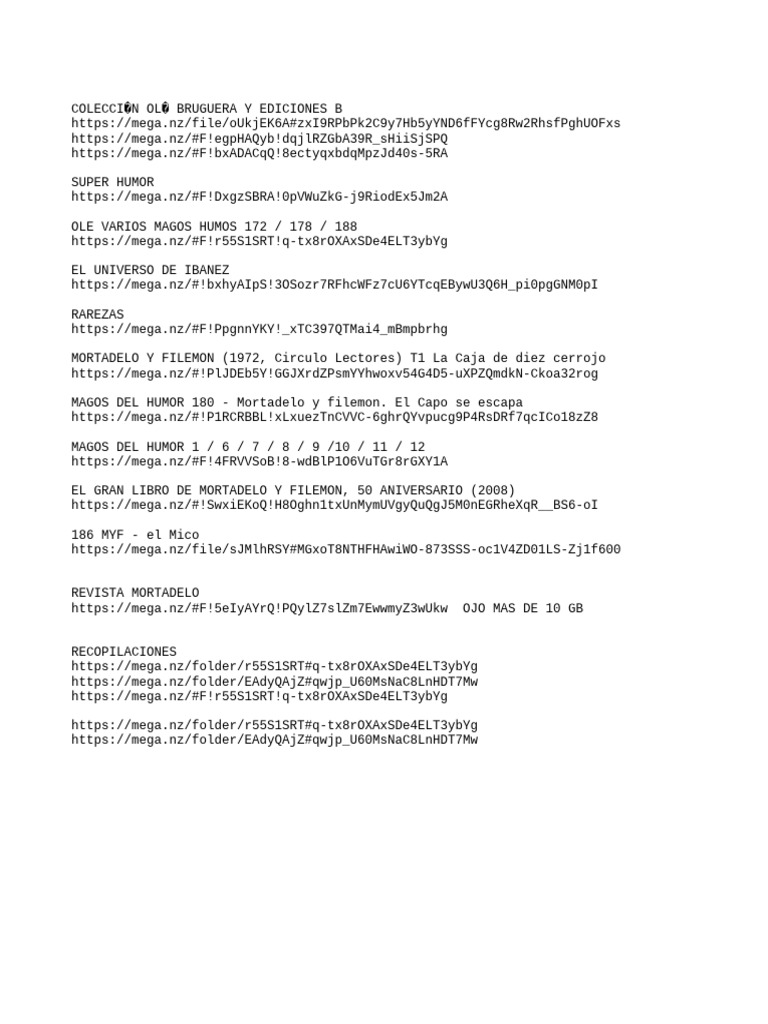 Mortadelo y Filemon | PDF