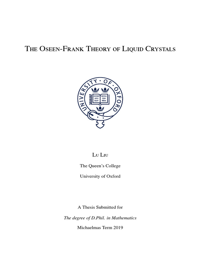 Thesis | PDF | Manifold | Field (Mathematics)