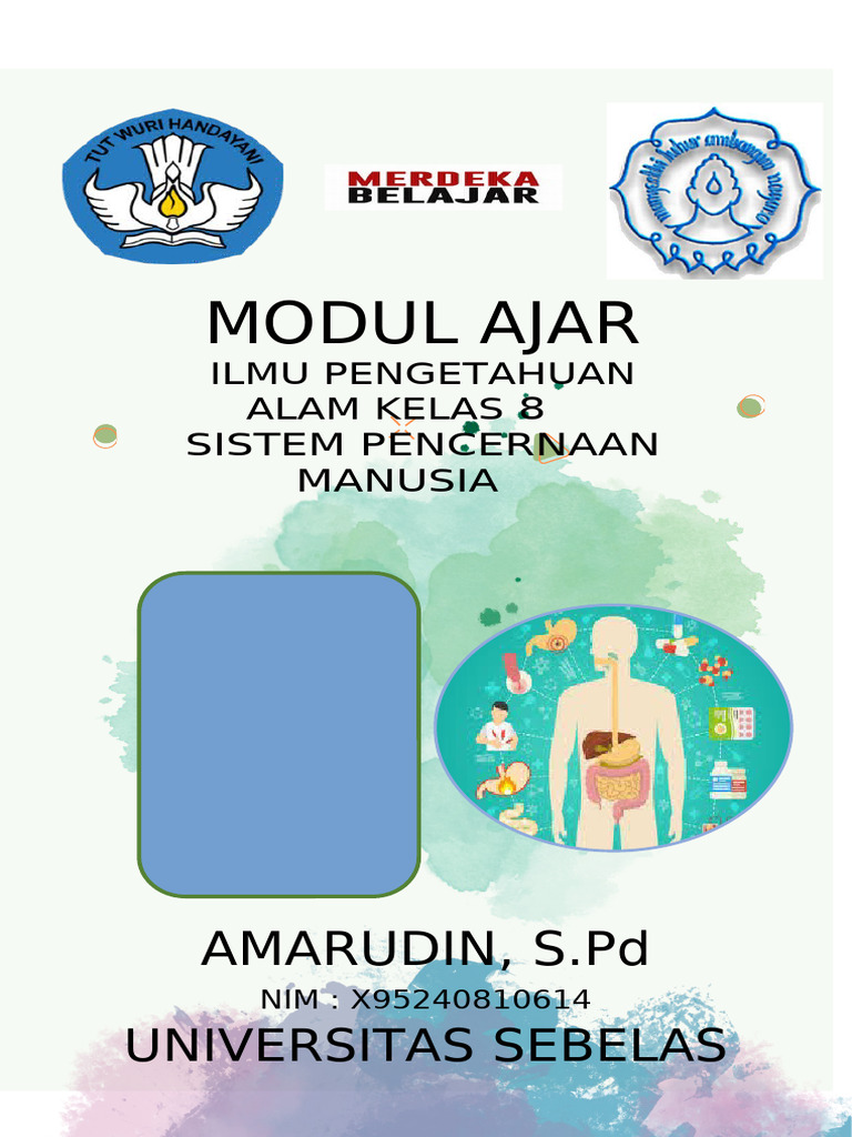 MODUL AJAR IPA Kelas 8 UKIN AMAR, Ok | PDF
