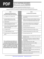 USAccess ID Requirements Guide | PDF | Identity Document | Driver's License