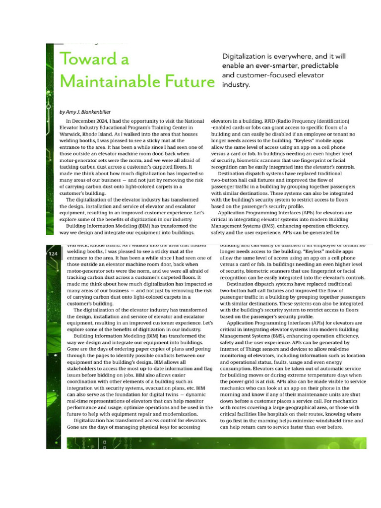 Towards Maintainable Future | PDF