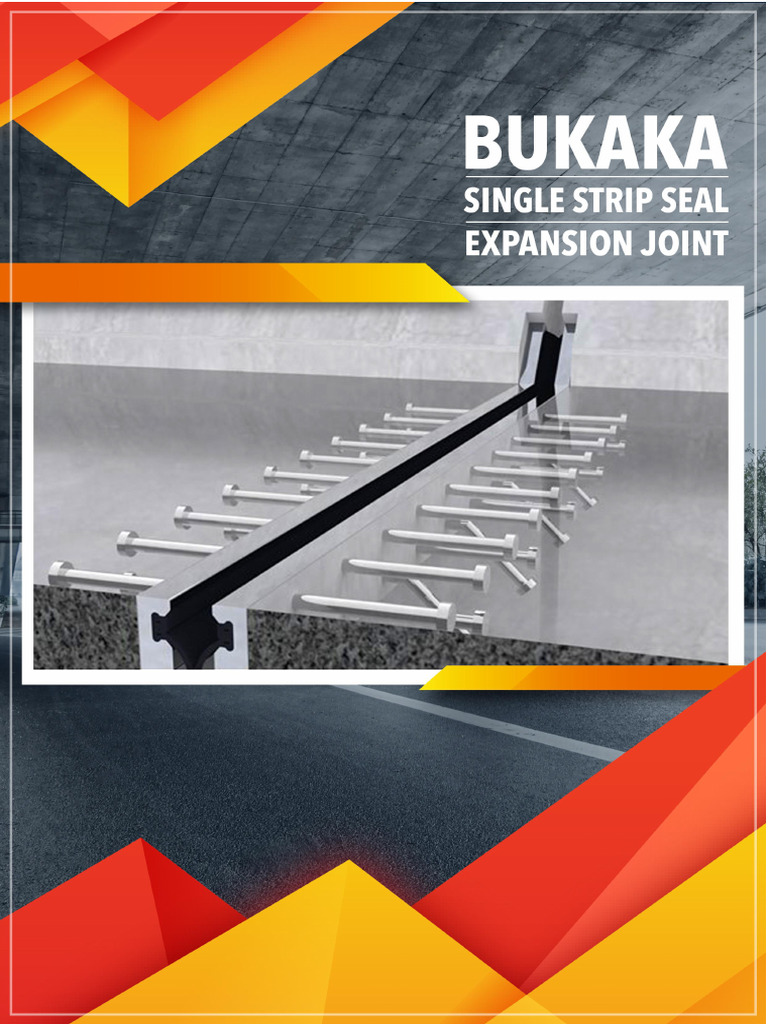 Brosur Expansion Joint Strip Seal Bukaka | PDF