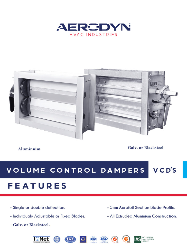 14 Volume Control Damper VCD | PDF