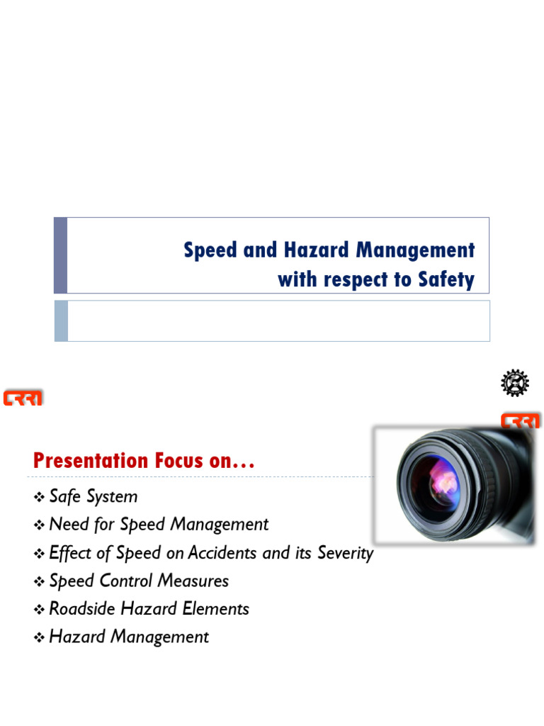 Speed and Hazard Management | PDF | Speed Limit | Traffic Collision