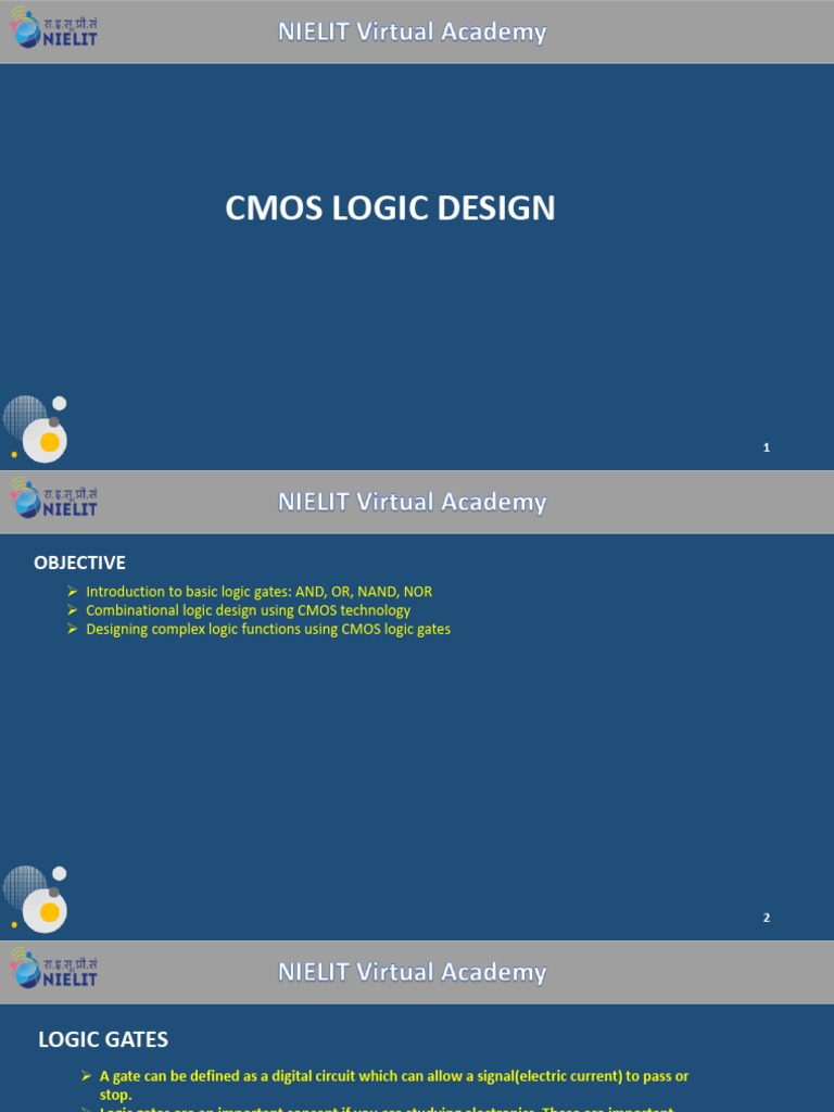 Day 4 - Introduction To Logic Gates | PDF | Logic Gate | Boolean Algebra