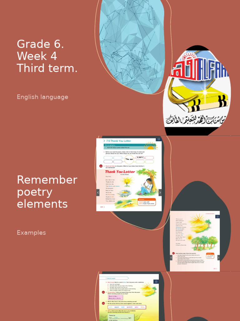 Grade 6. Week 4. Third Term | PDF