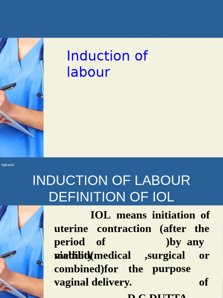 Induction of Labour-5 | PDF | Childbirth | Pregnancy