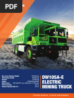 RTH100 Hybrid Mining Truck Specifications | PDF | Steering | Engines