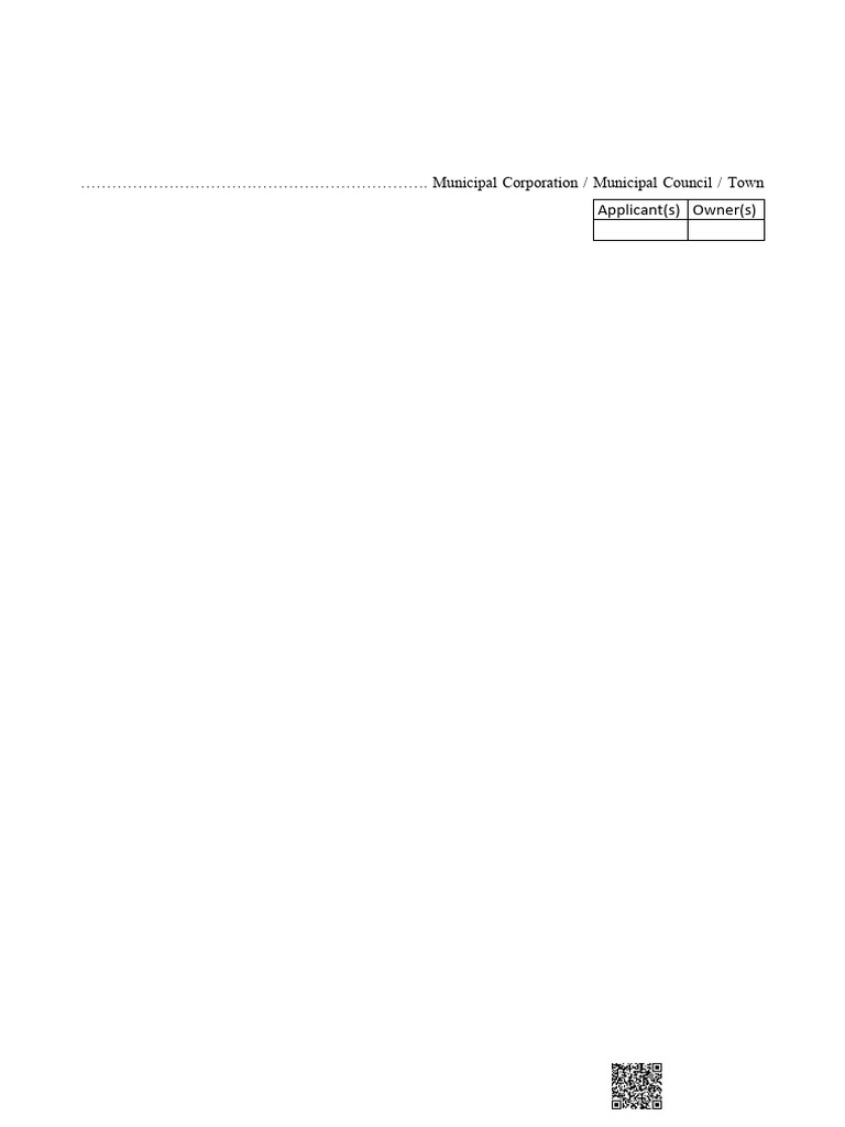 Application To Corporation/municipality | PDF