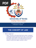 Law of Persons Chapter 1 Notes | PDF | Precedent | Common Law