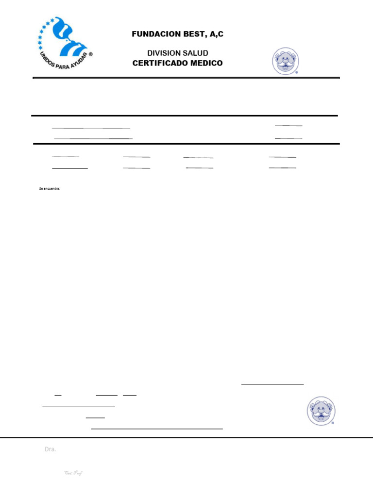 684992367-Certificado-Medico-Similares 2 | PDF