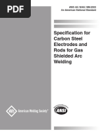 AWS A5.1/A5.1M:2025 Specification Overview | PDF | Welding | Construction