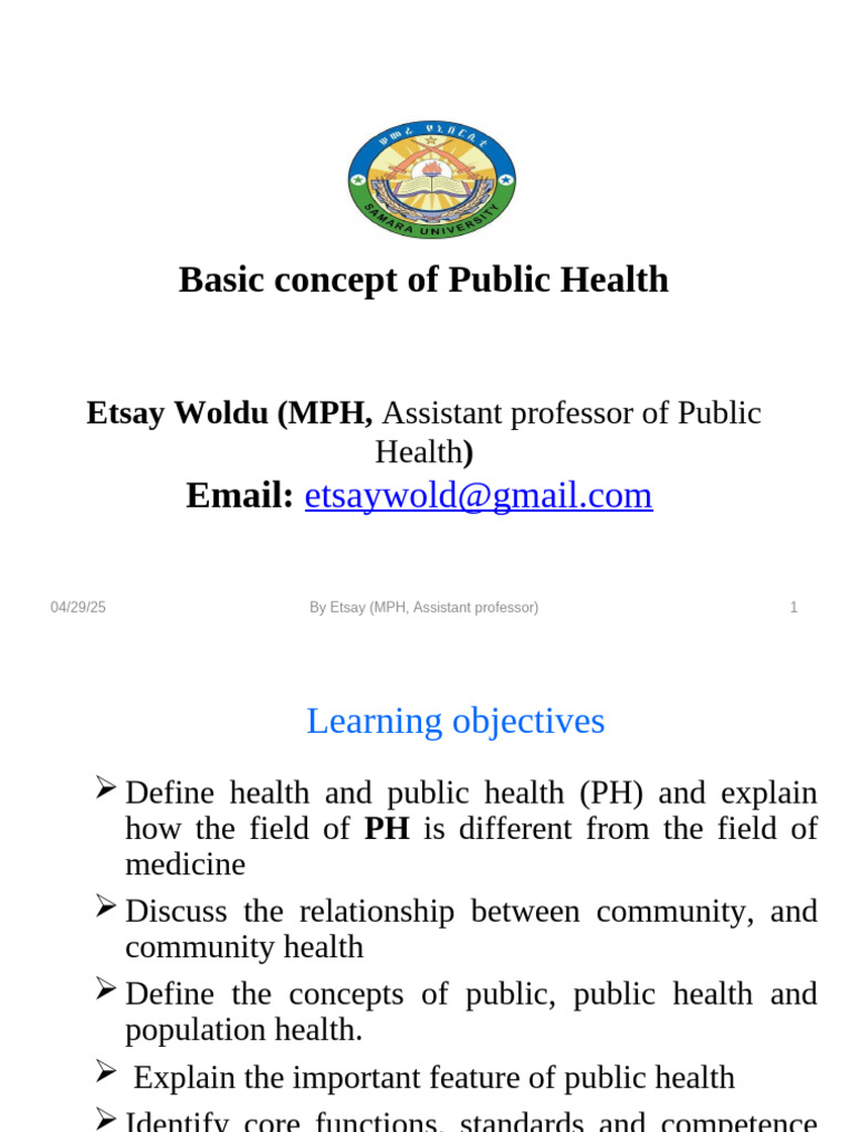 Unit 2 Basic Concept of Public Health | PDF | Public Health | Medicine